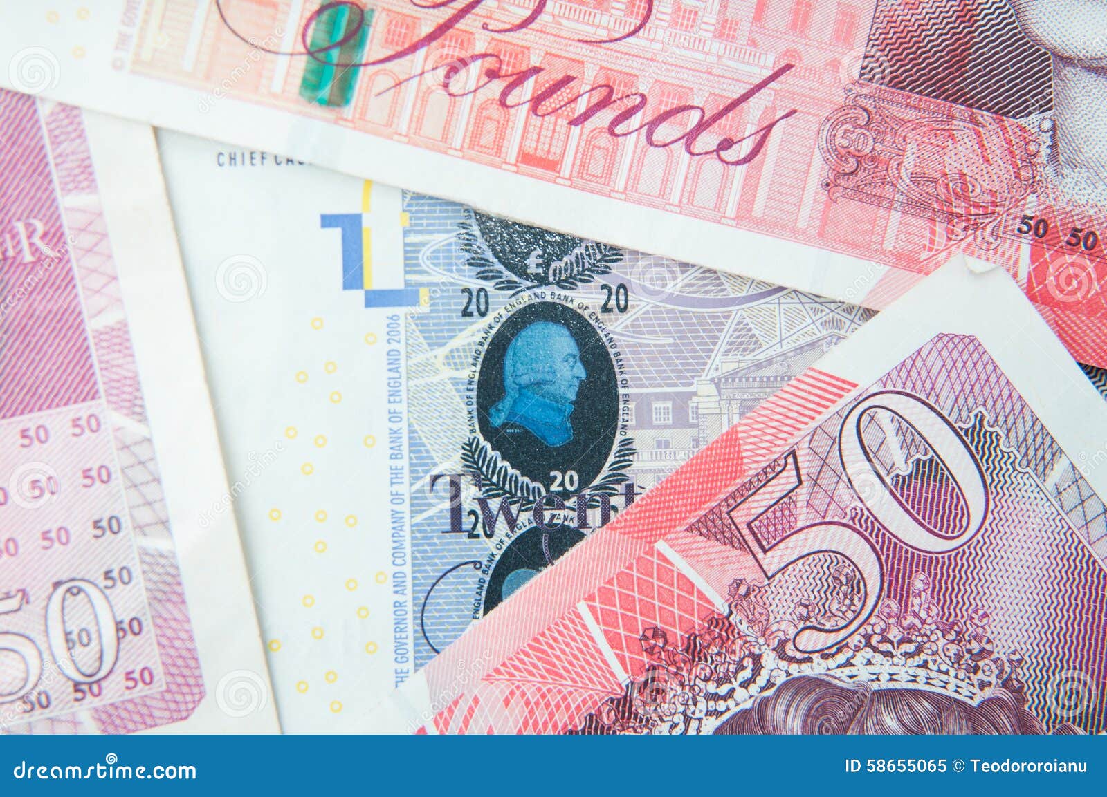 Money security elements editorial image. Image of queen - 58655065