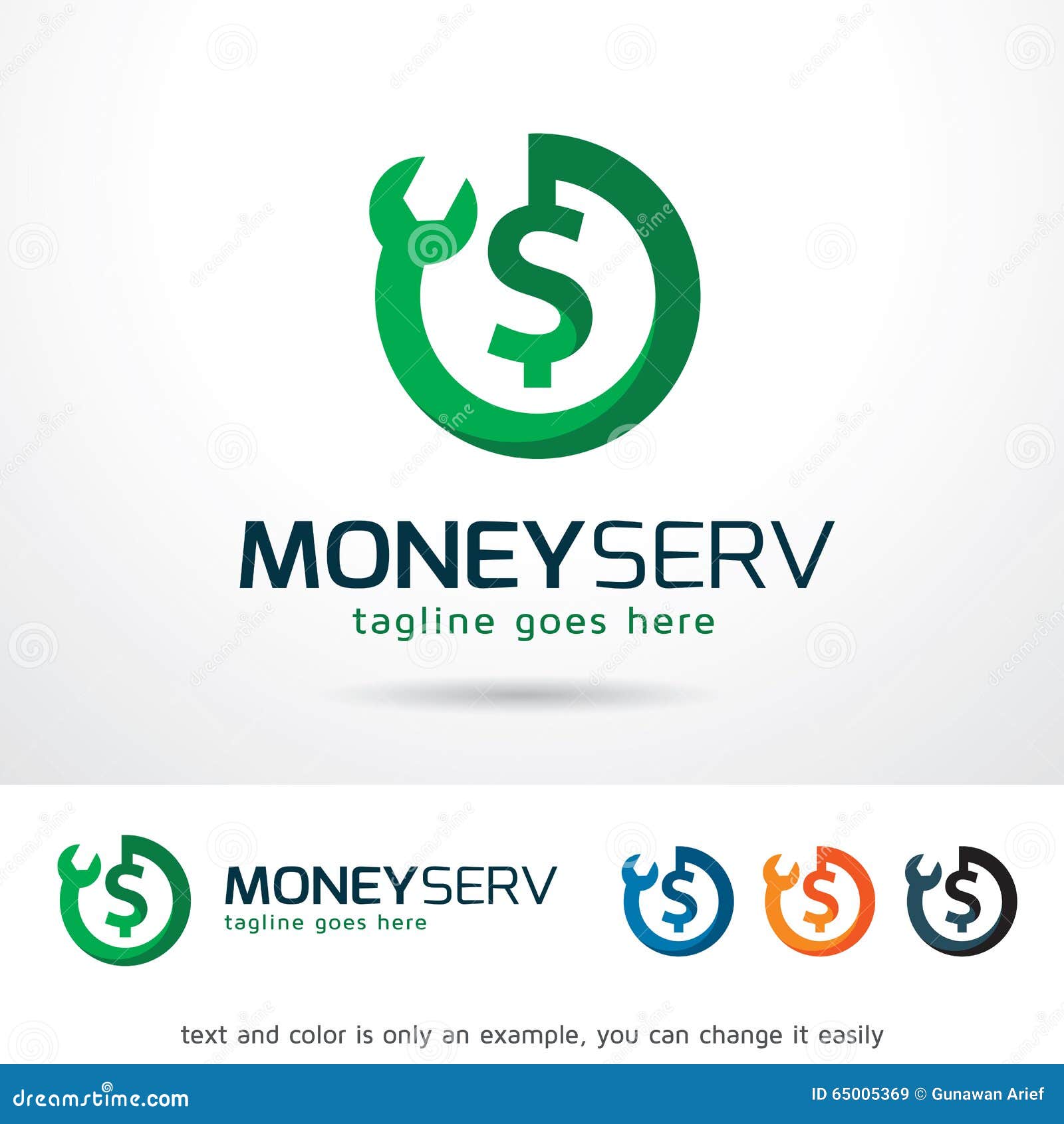Money Service Logo Template Design Vector Stock Vector - Illustration ...