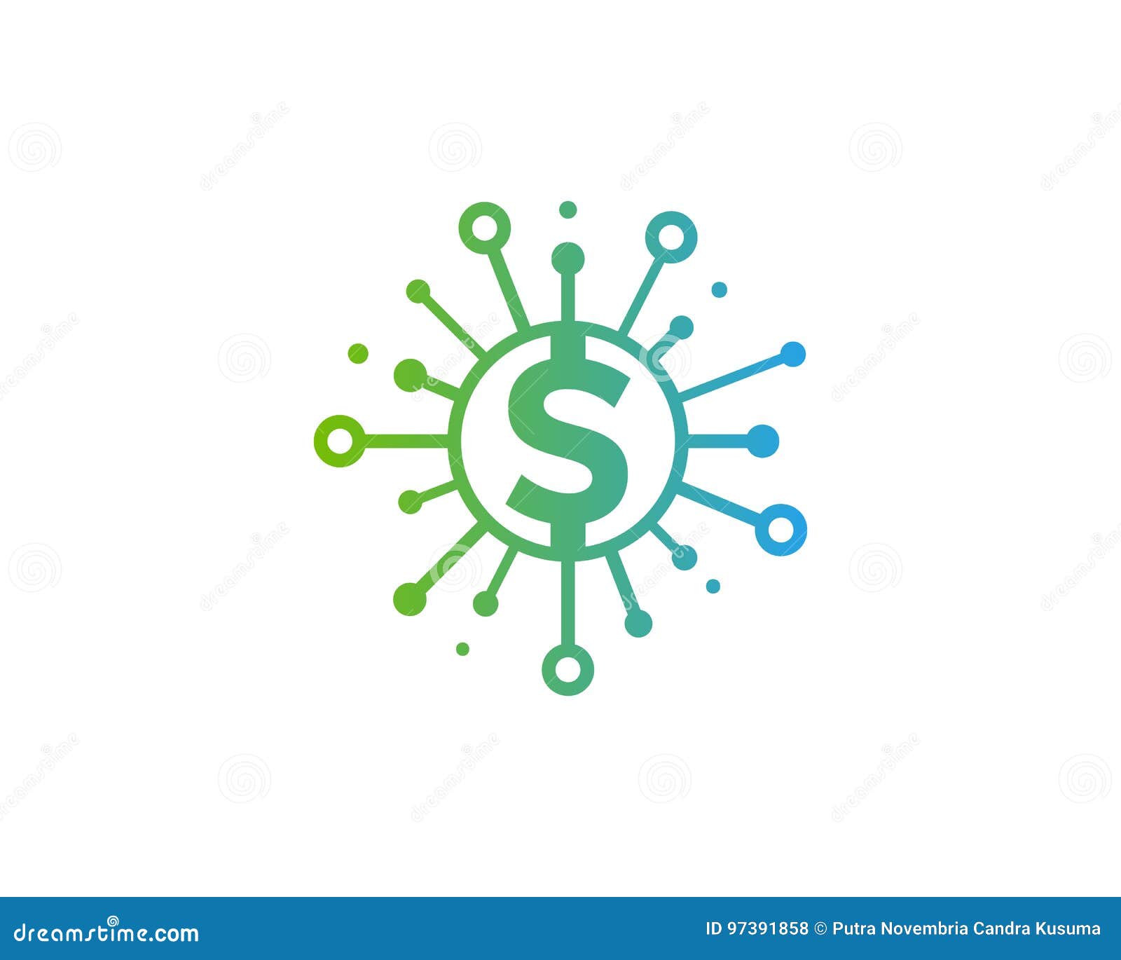 Money Share Icon Logo Design Element Stock Vector - Illustration of ...