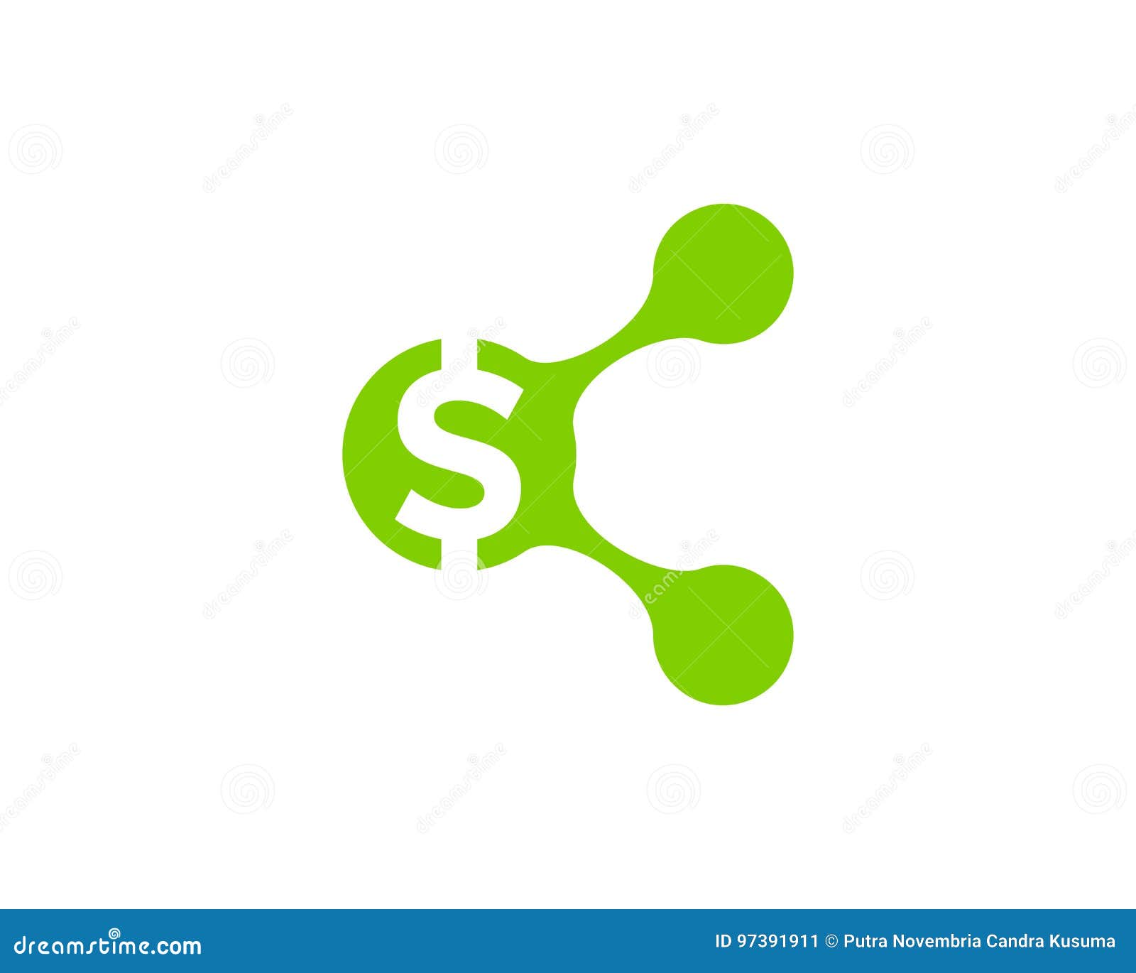 Money Share Icon Logo Design Element Stock Vector - Illustration of ...