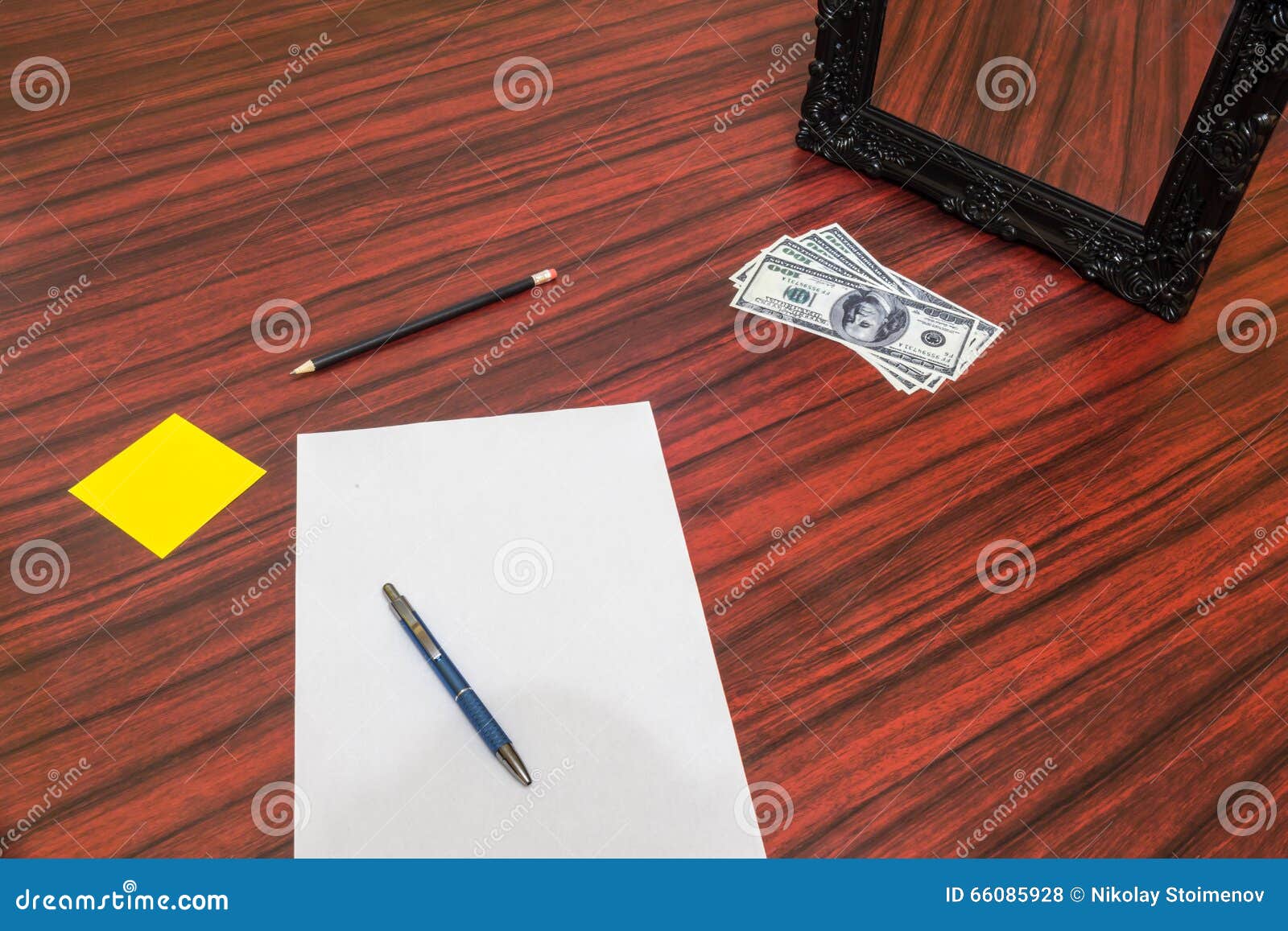 Money shortage concept stock photo. Image of note, risk - 66085928
