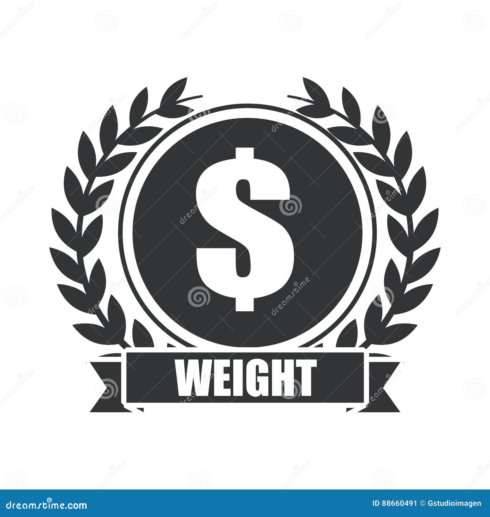 Money sign design stock vector. Illustration of symbol - 88660491