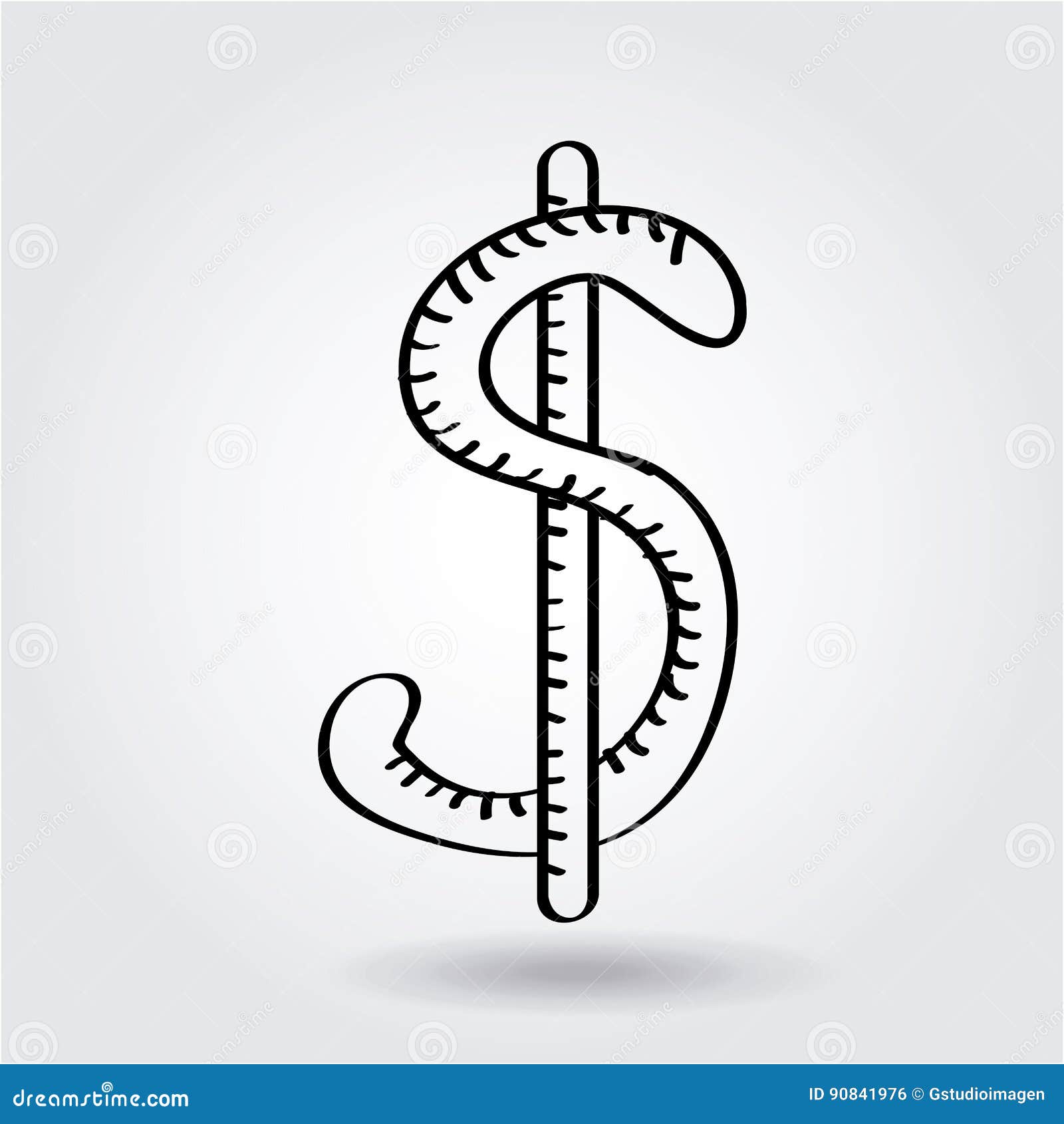 Money sign icon image stock vector. Illustration of payment - 90841976