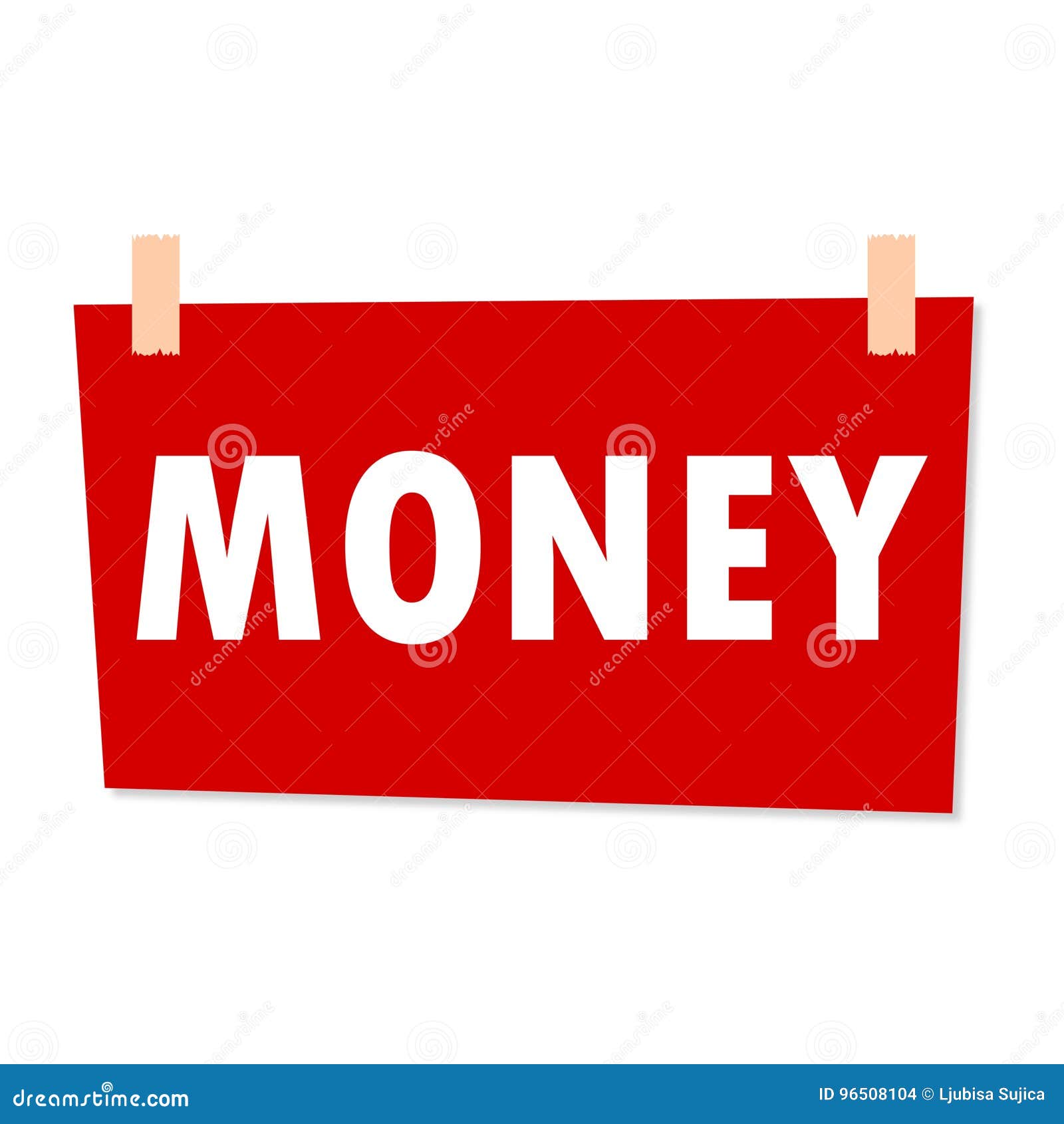 Money Sign - illustration stock vector. Illustration of financial ...