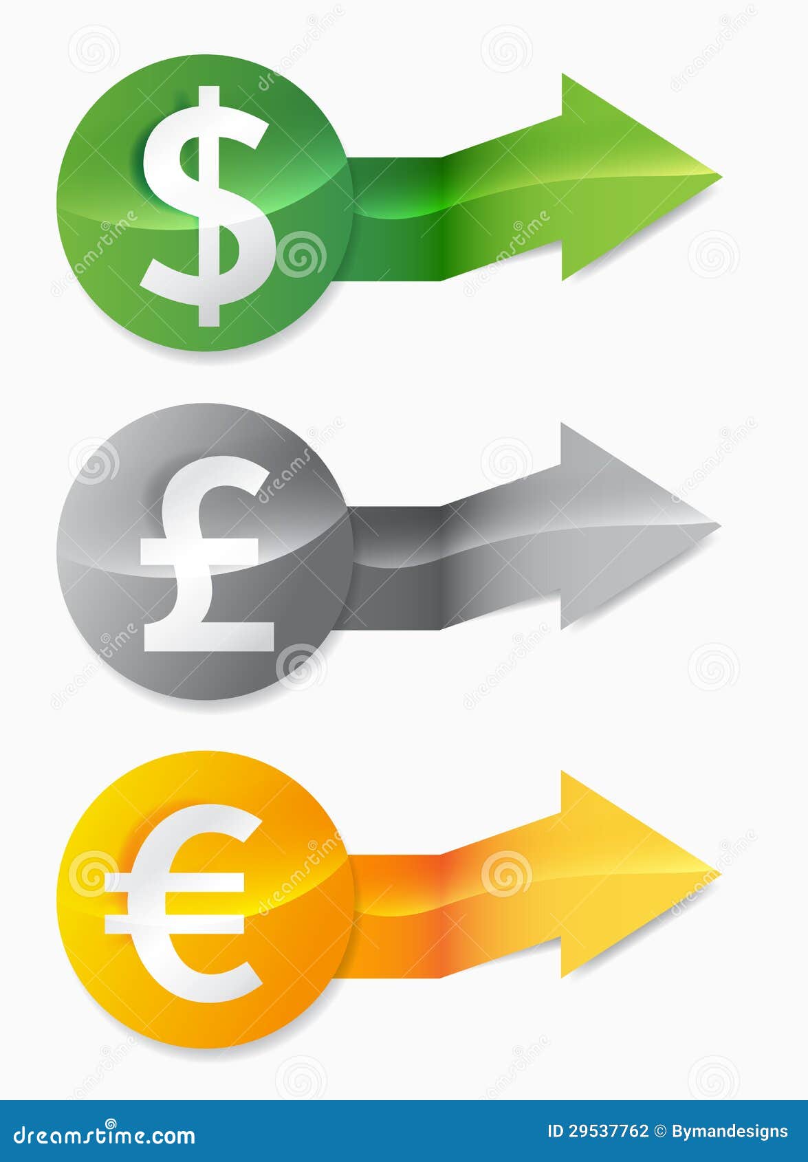 Money signs stock illustration. Illustration of financial - 29537762