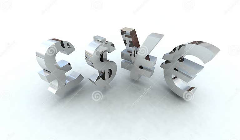 Money signs stock illustration. Illustration of international - 809613