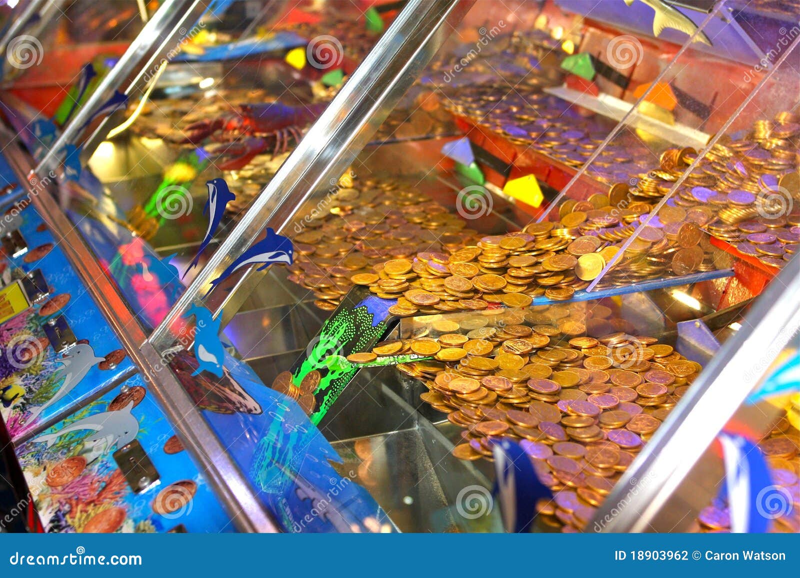 Money in slot machines stock photo. Image of colorful - 18903962