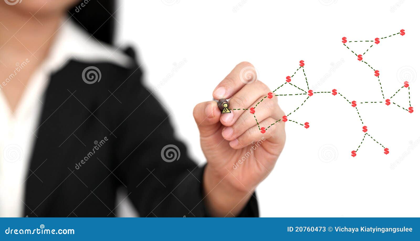 Money Social Network Concept Stock Image - Image of globalization ...