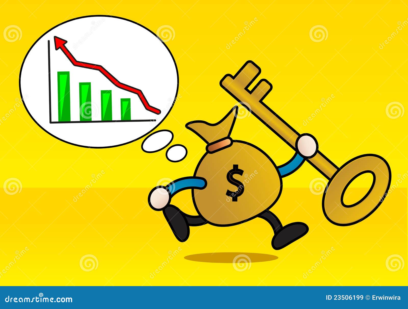 Money solution stock vector. Illustration of money, cartoon - 23506199