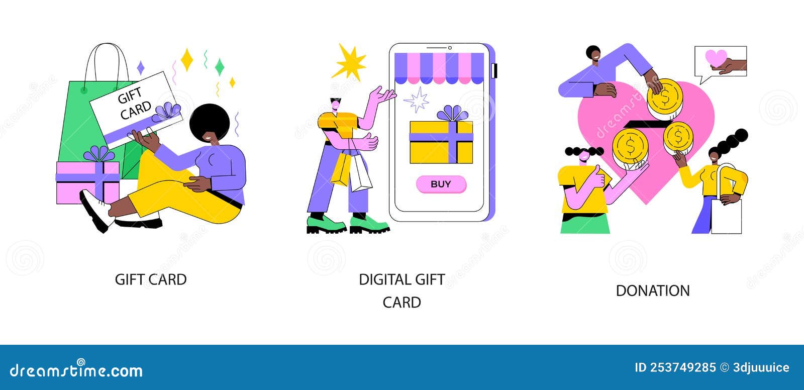 Money Spending Abstract Concept Vector Illustrations. Stock Vector ...