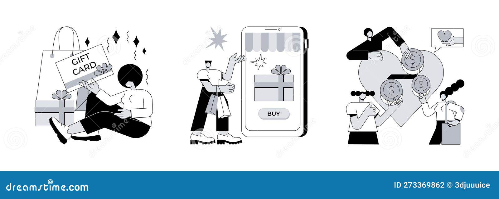 Money Spending Abstract Concept Vector Illustrations. Stock Vector ...