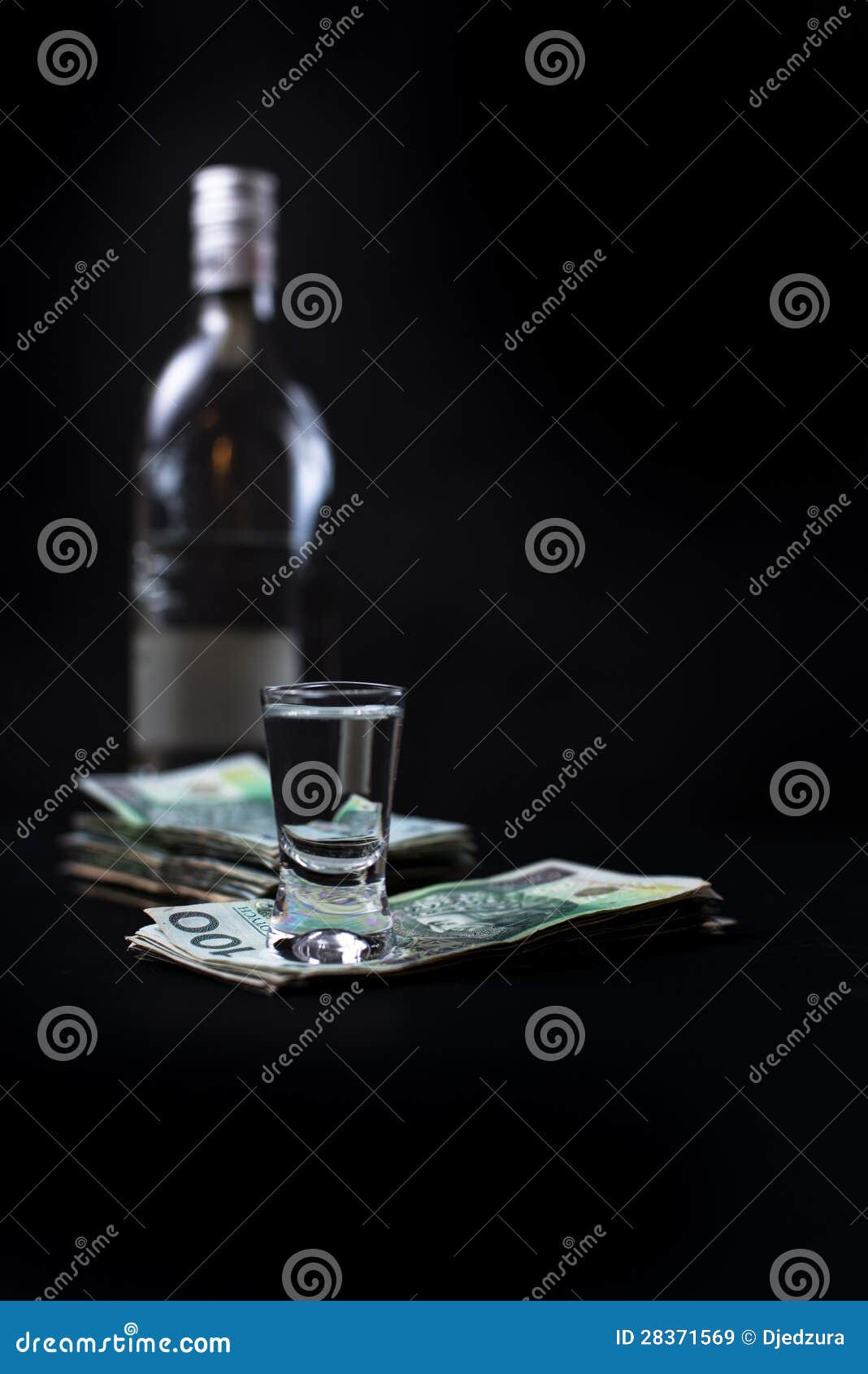 Money we spent on alcohol stock image. Image of financial - 28371569