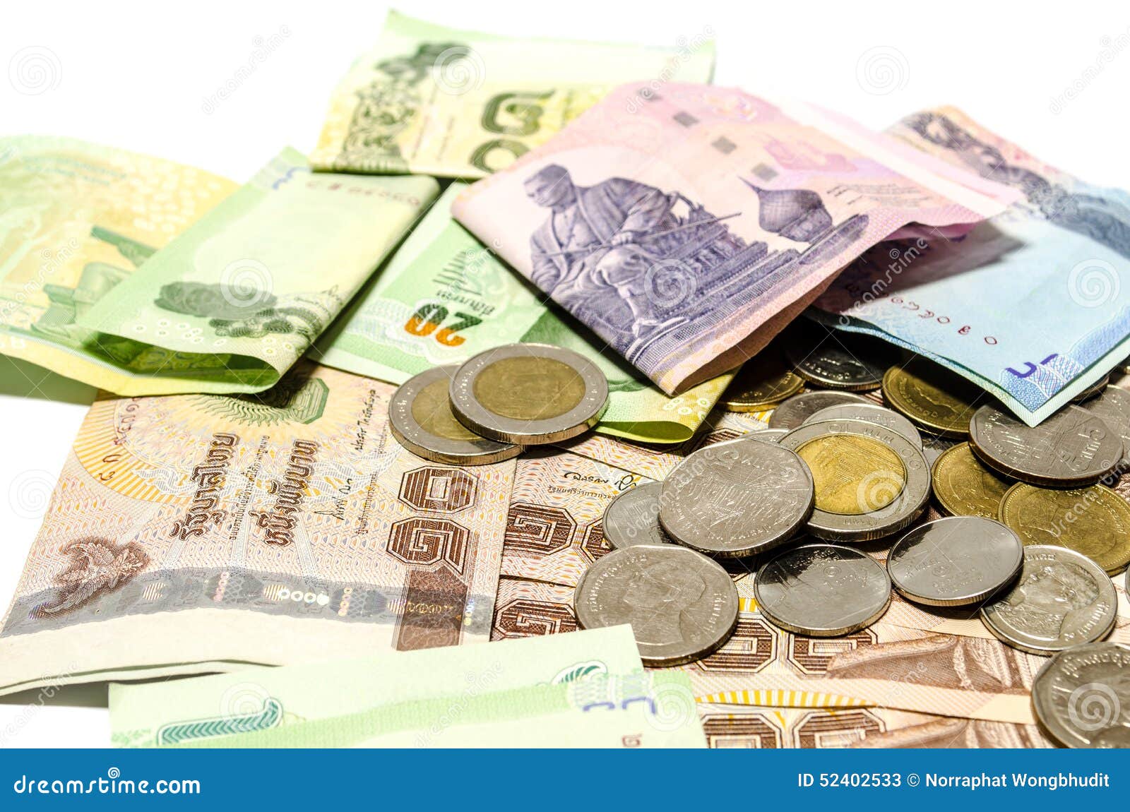 Money spilling over stock image. Image of copper, money - 52402533