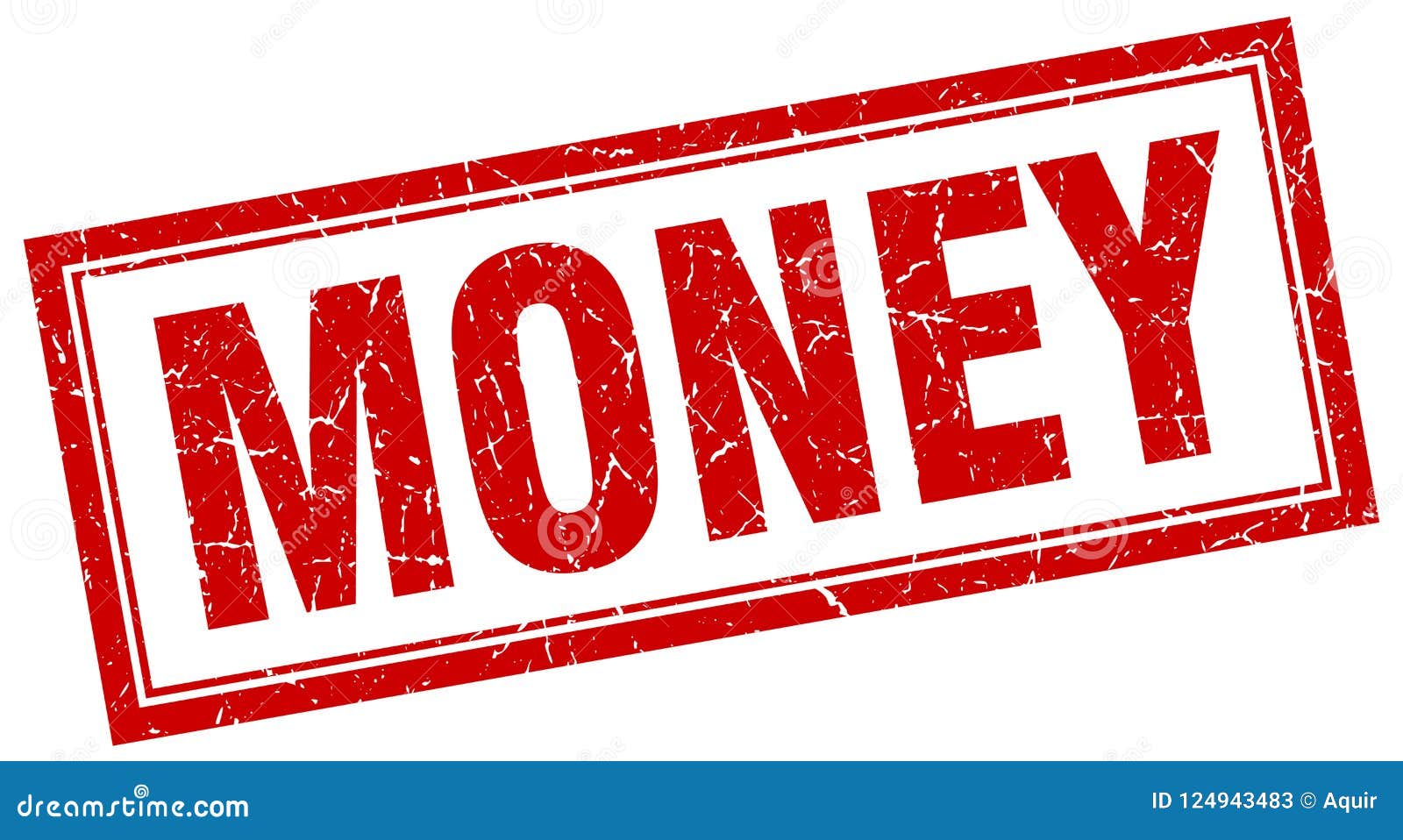 Money stamp stock vector. Illustration of isolated, textured - 124943483