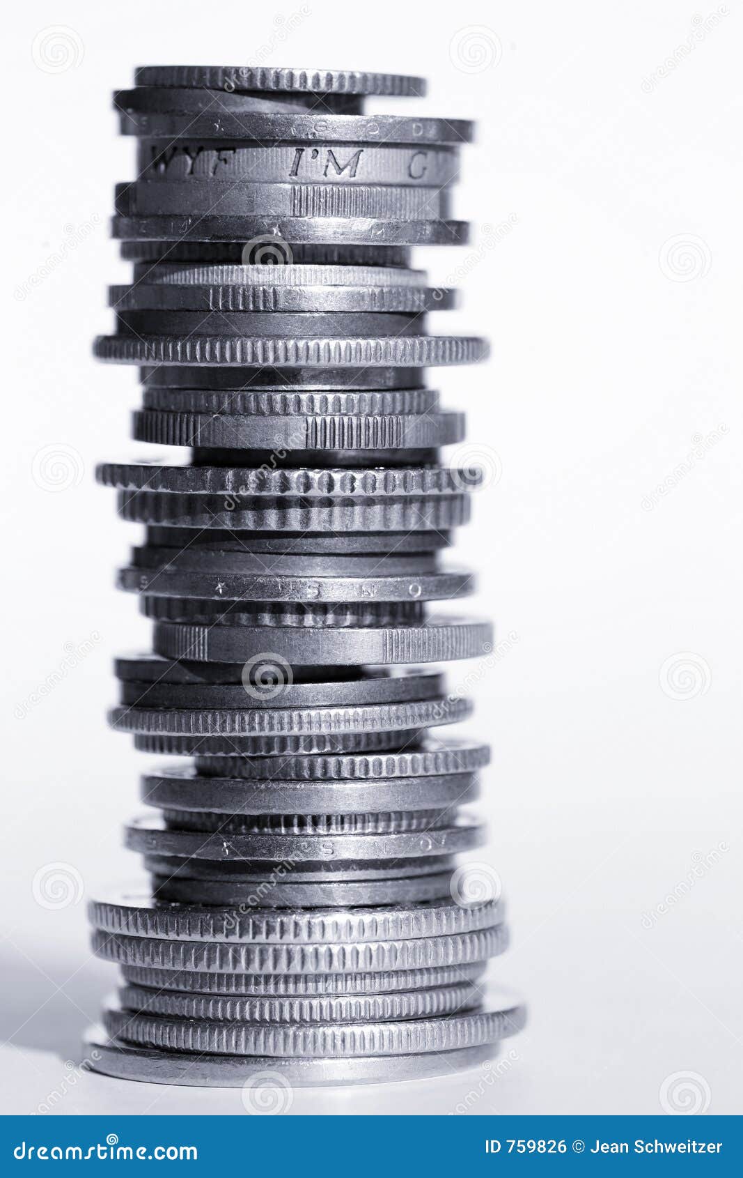 Money stack stock photo. Image of unstable, finance, business - 759826