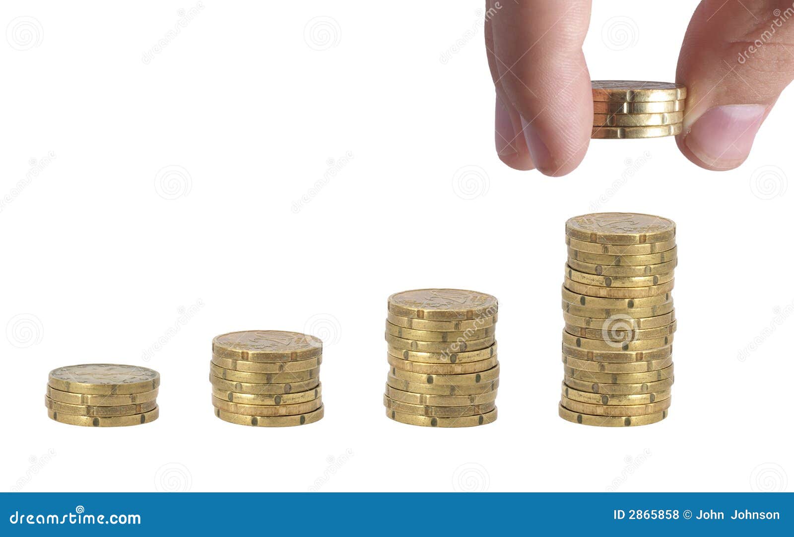 Money Stack. Showing Increase Stock Photo - Image of paying, currency ...