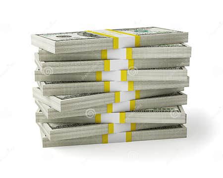 Money stack stock image. Image of commerce, investing - 38694061