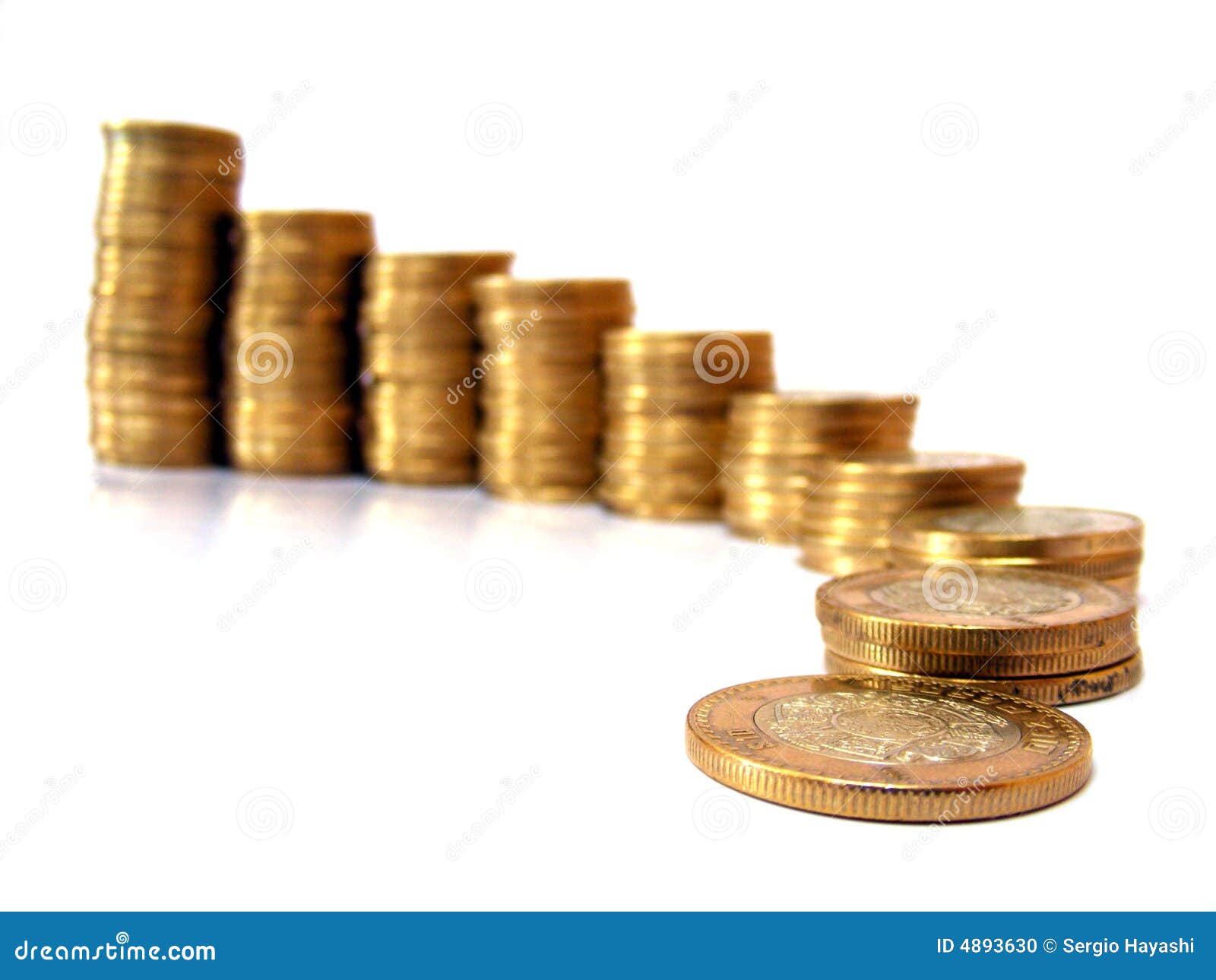Money stairs stock photo. Image of closeup, currency, adding - 4893630
