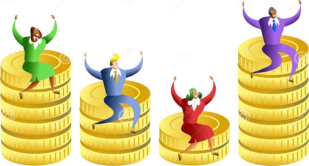 Money stats stock illustration. Illustration of growth - 1270317