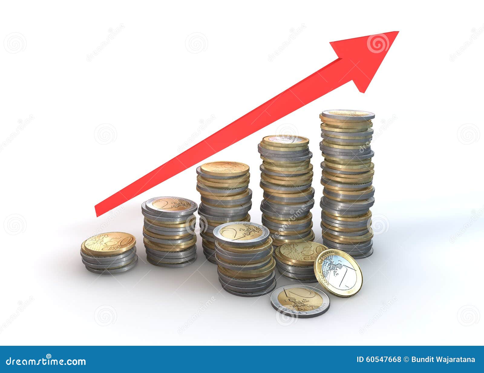Money Step stock illustration. Illustration of isolated - 60547668