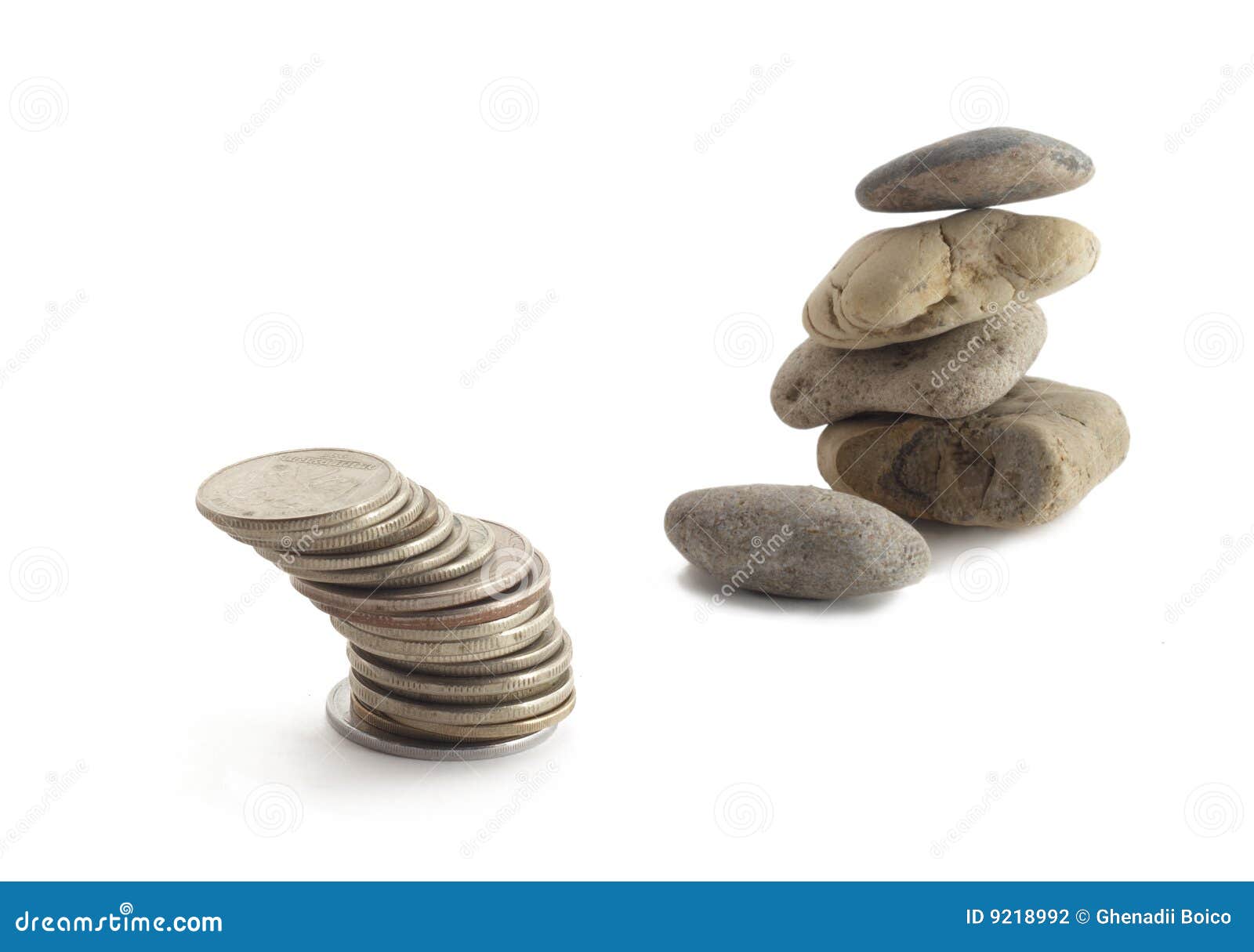 Money and stones stock photo. Image of invest, religion - 9218992