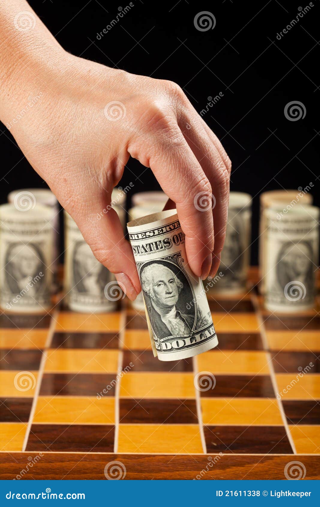 Money Strategy Management Compass Royalty-Free Stock Photography ...