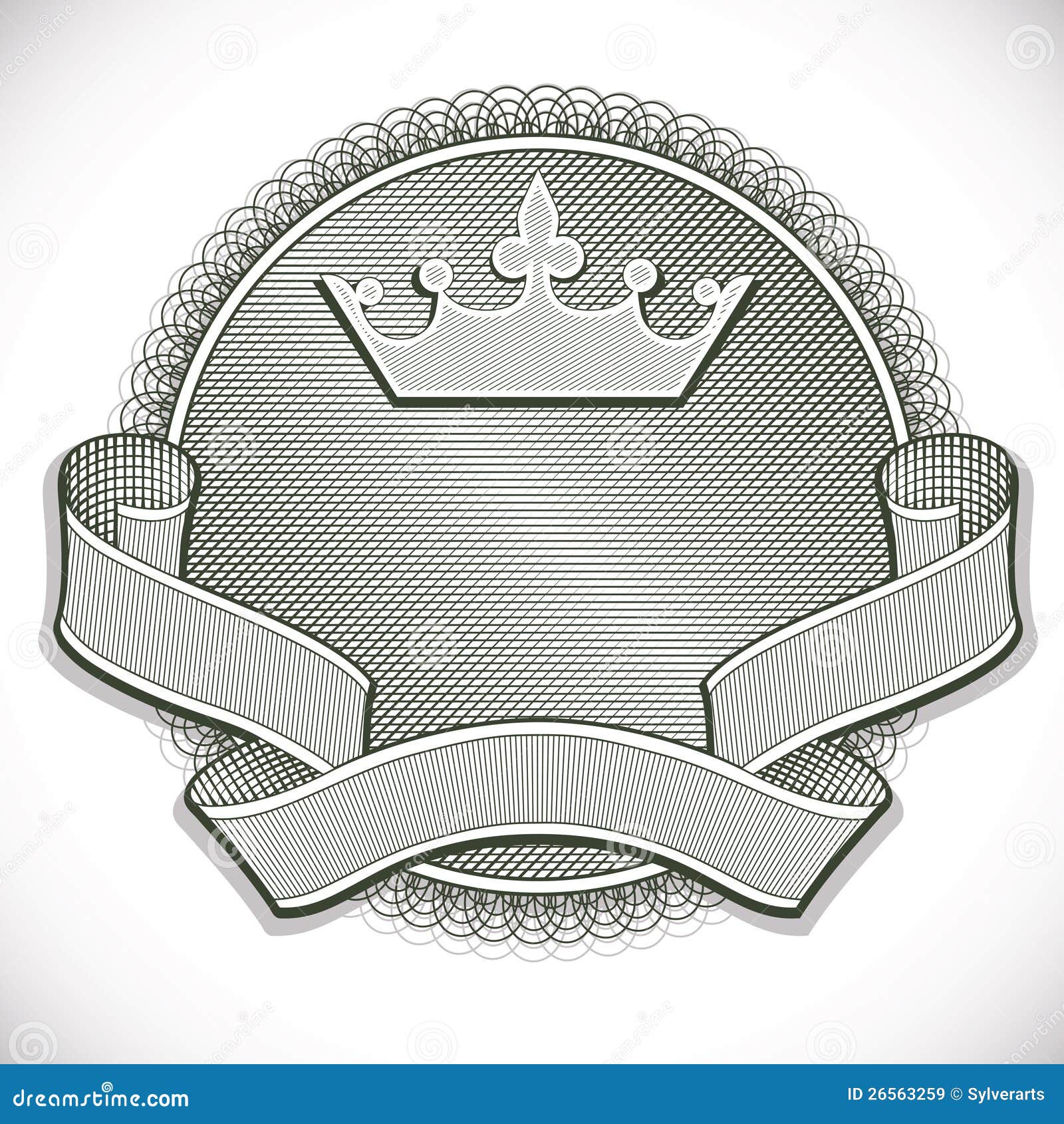 Money style emblem. stock vector. Illustration of editable - 26563259