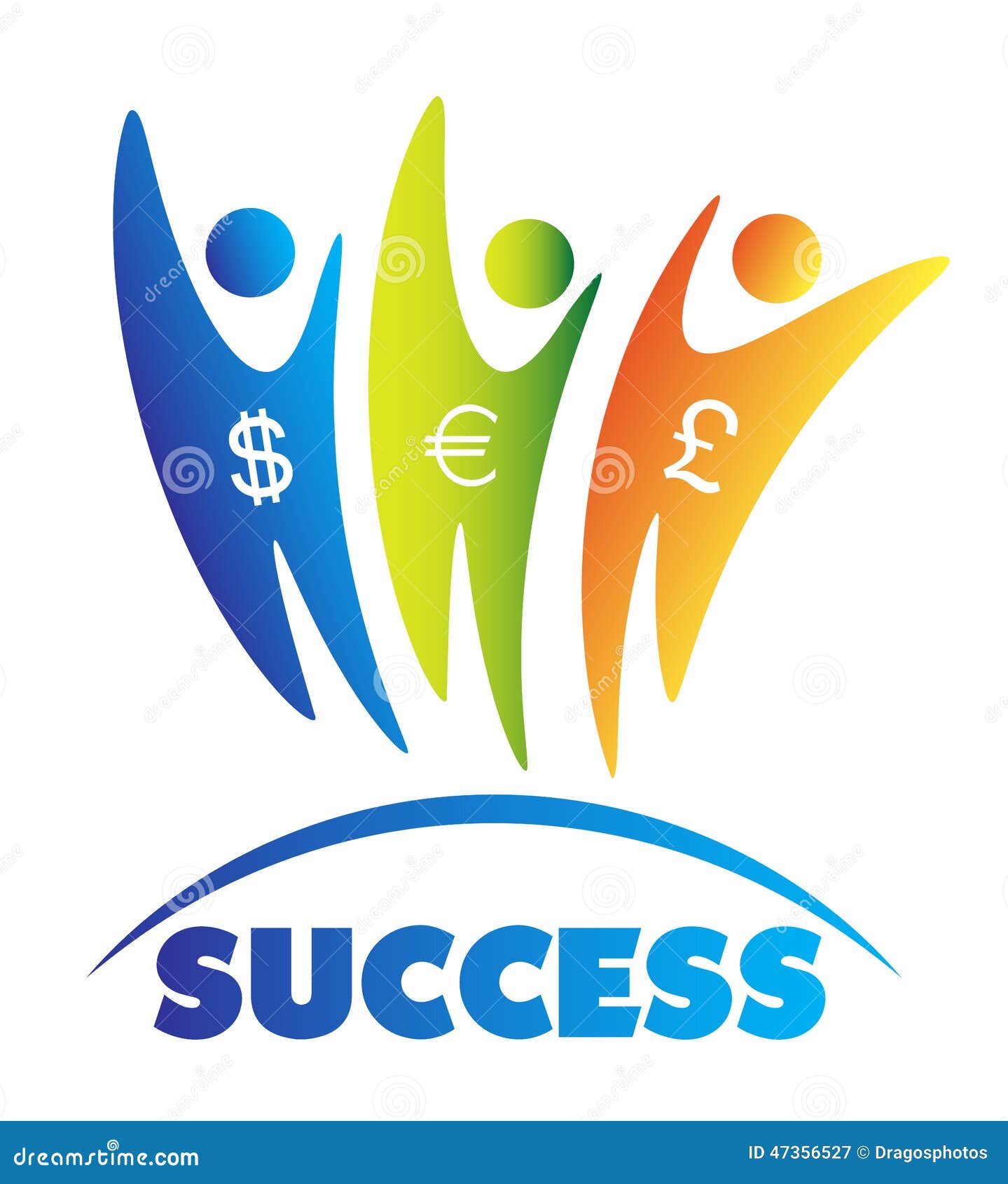 Money success concept stock illustration. Illustration of dollar - 47356527