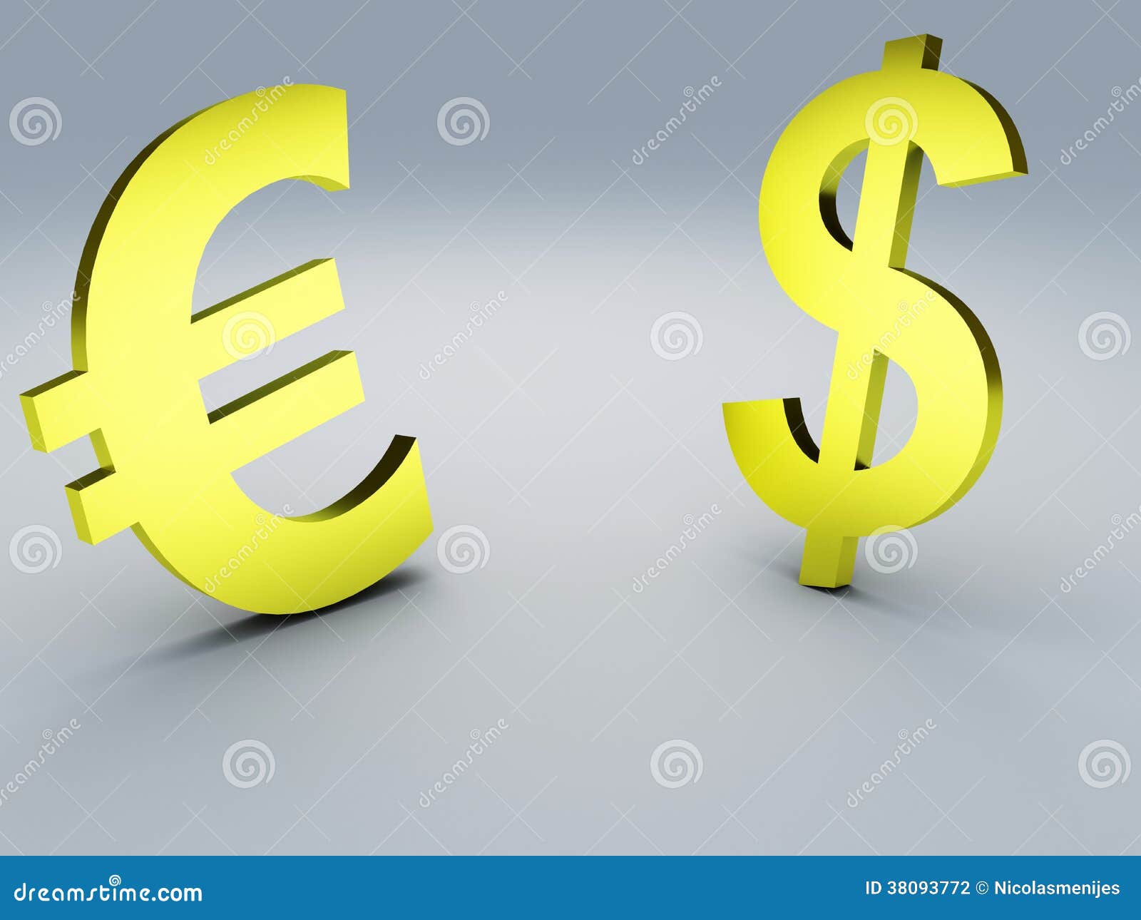 Money symbols stock illustration. Illustration of render - 38093772