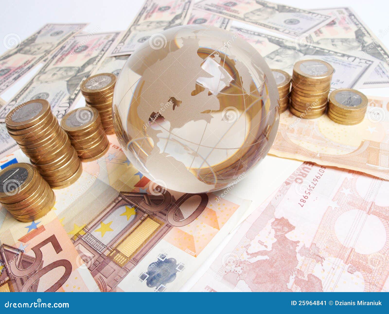 Money on the table stock image. Image of market, franklin - 25964841