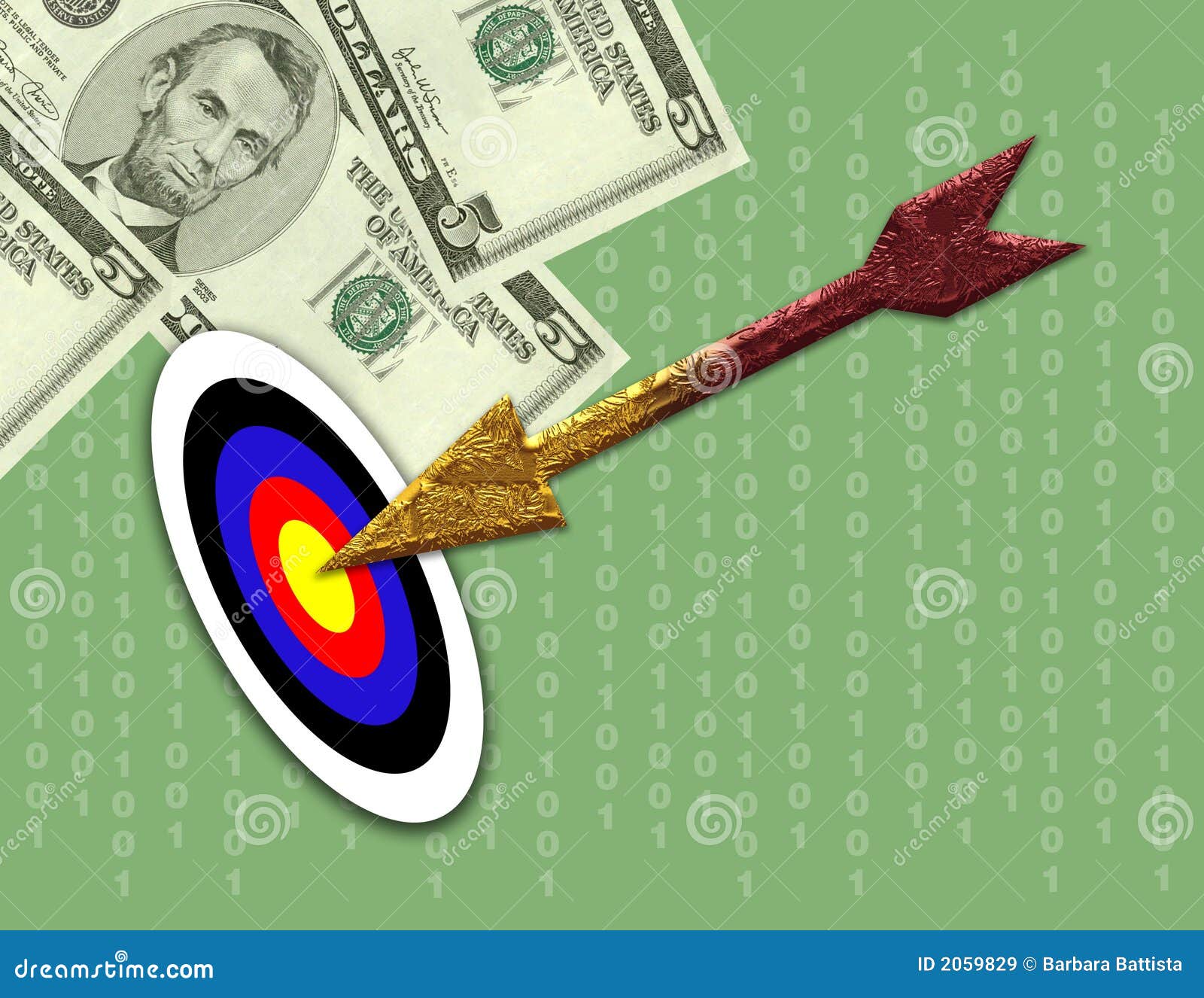 Money Target stock image. Image of increase, bookkeeping - 2059829