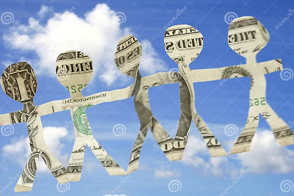 Money Team stock photo. Image of working, people, team - 2053660