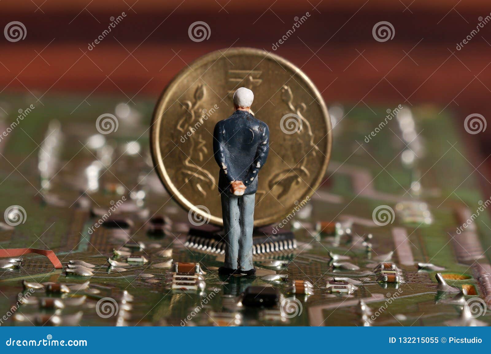 Money and technology stock image. Image of background - 132215055
