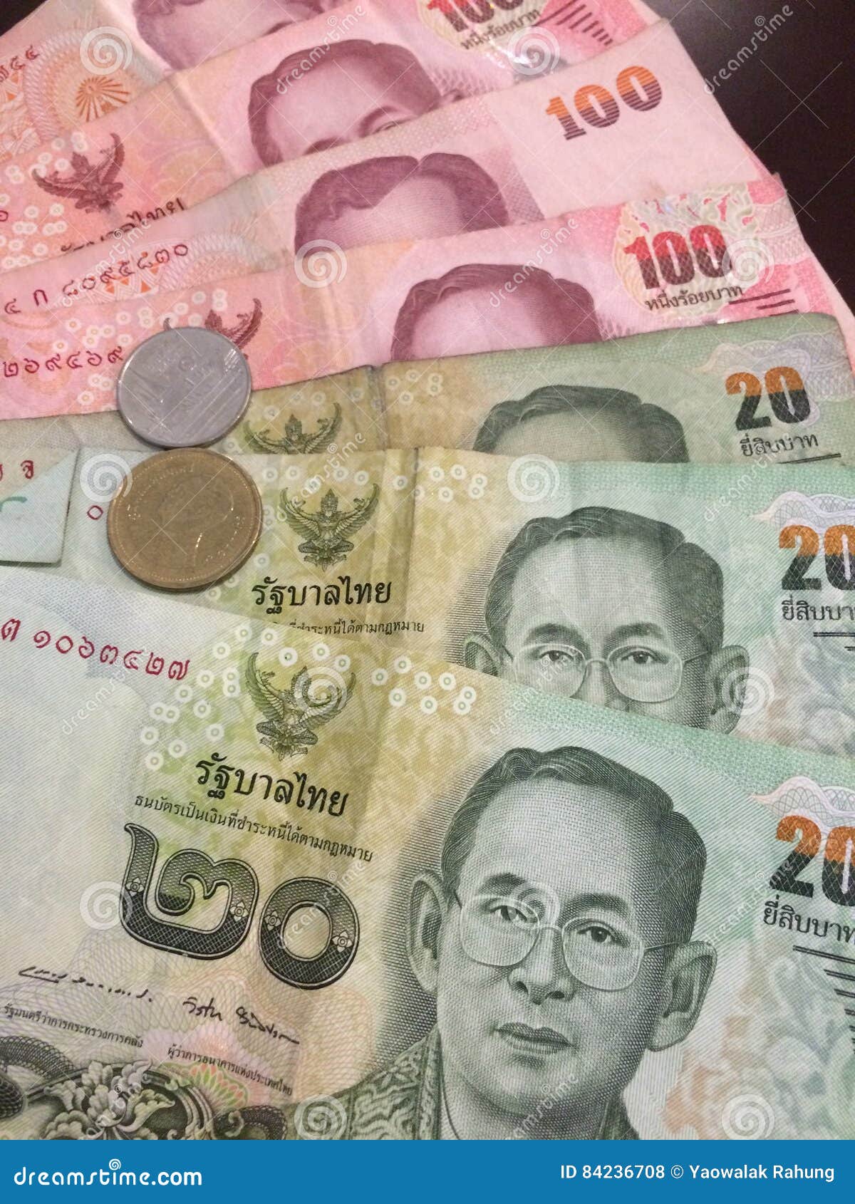 Money of Thailand stock photo. Image of thai, register - 84236708