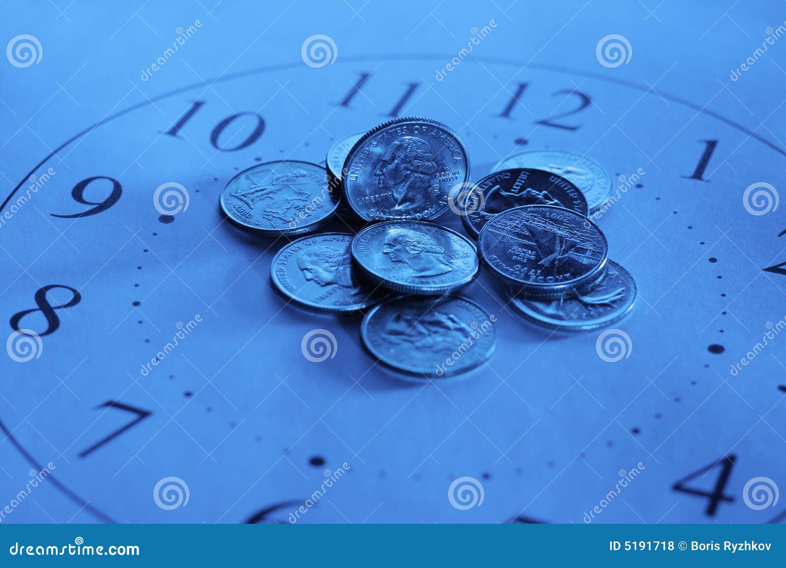 Money And Time! Picture. Image: 5191718