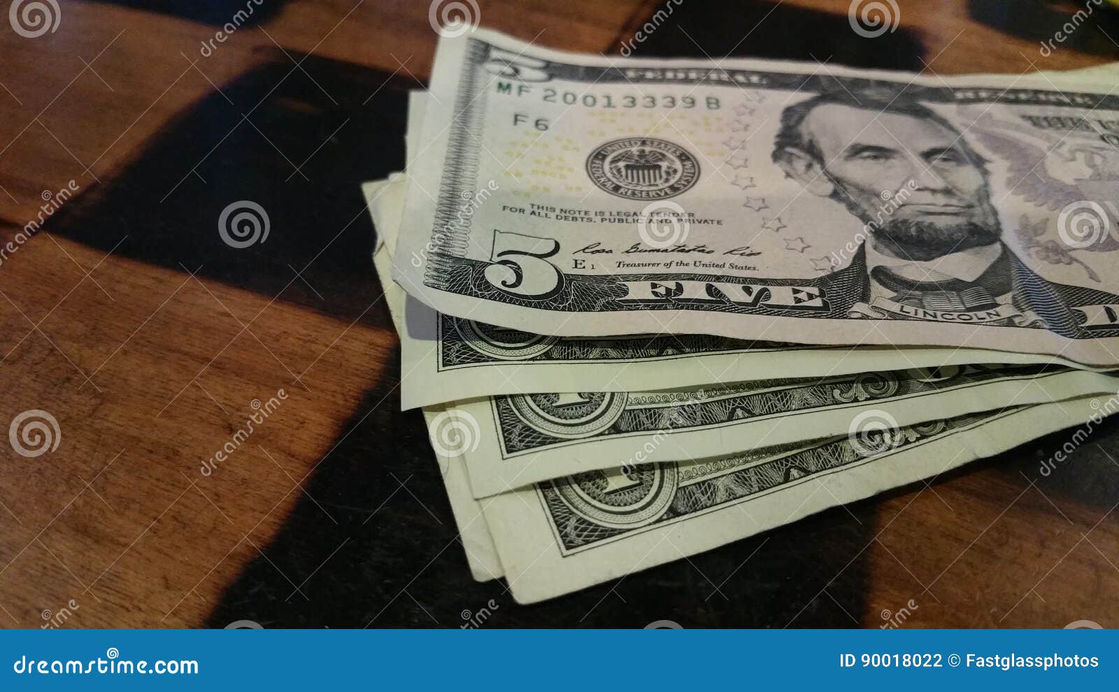 Money for Tip stock photo. Image of restaurant, money - 90018022