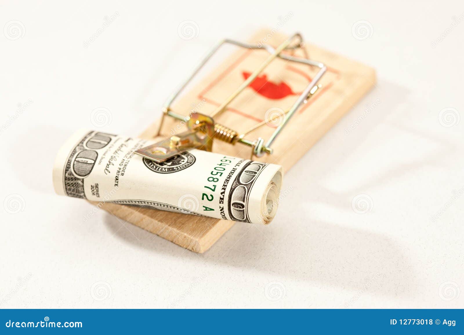 Money trap stock photo. Image of trap, money, dollar - 12773018