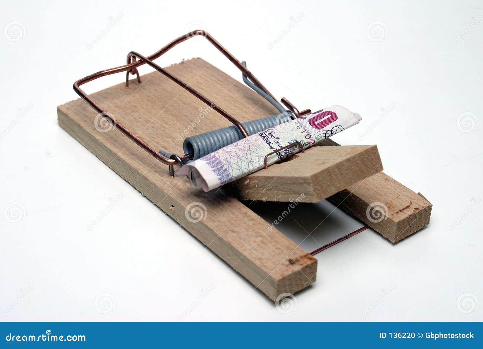 The Money Trap stock photo. Image of trap, isolated, business - 136220