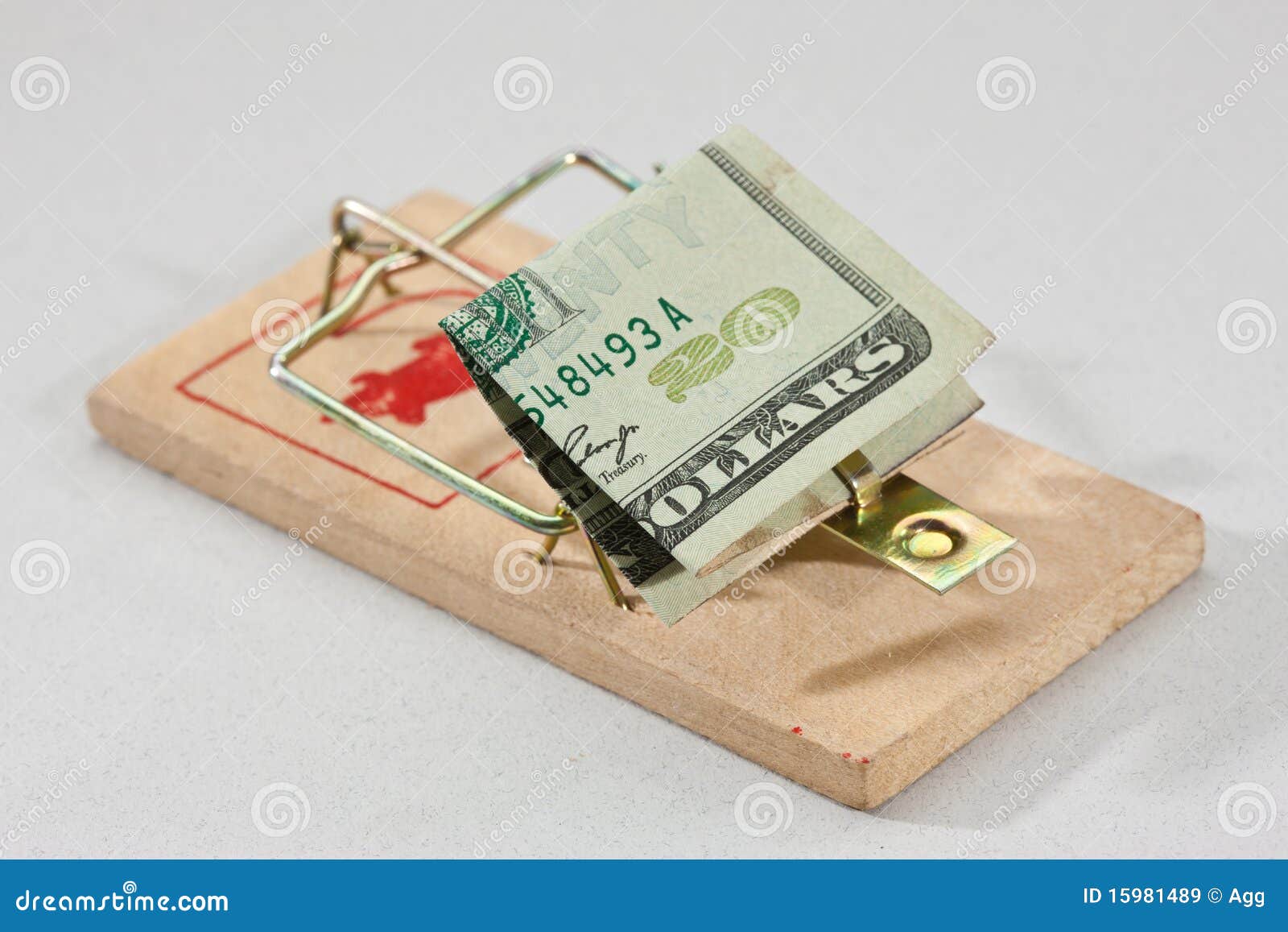 Money trap stock image. Image of trap, dollar, money - 15981489