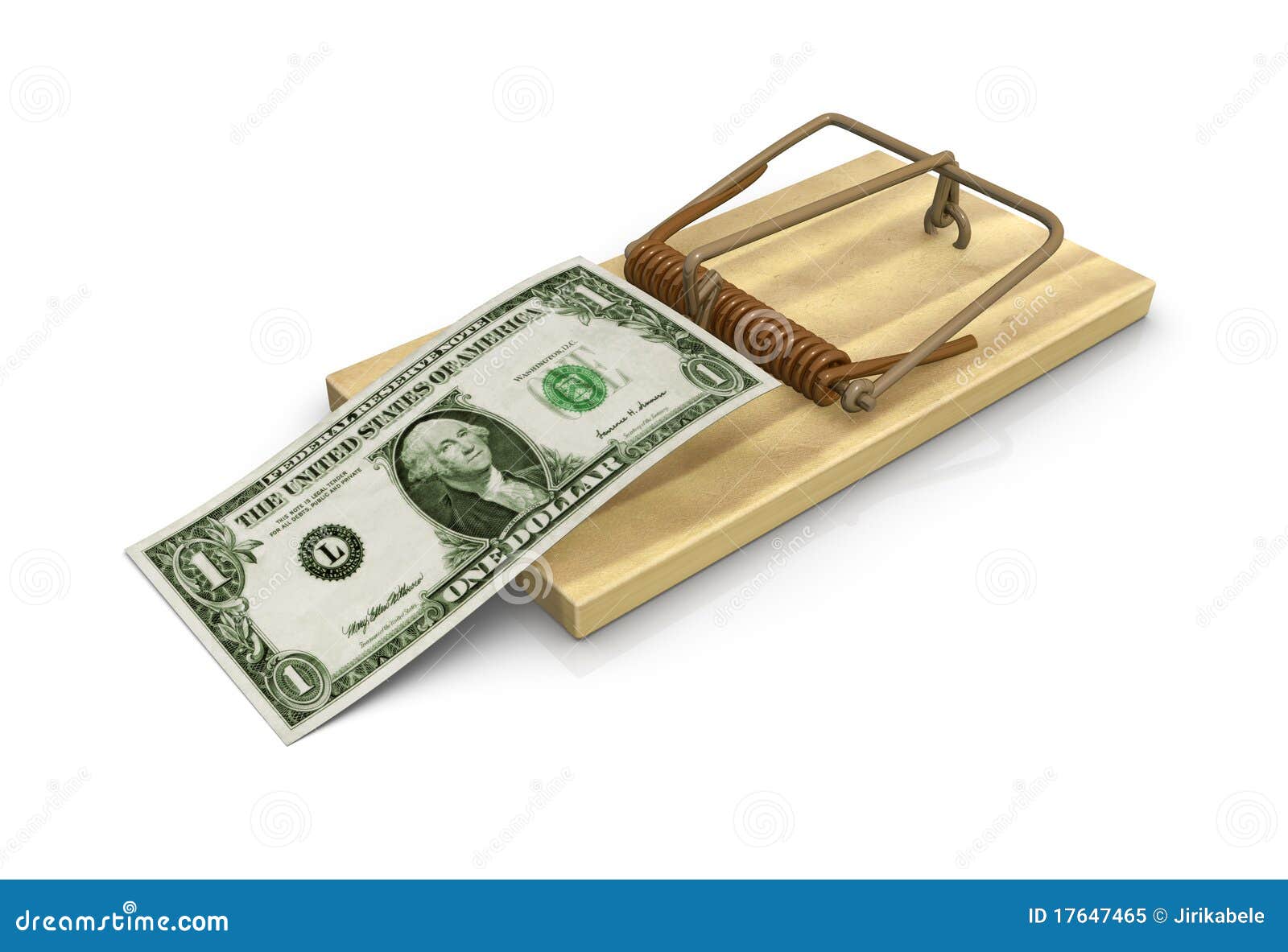 Money trap stock image. Image of protection, white, safety - 17647465