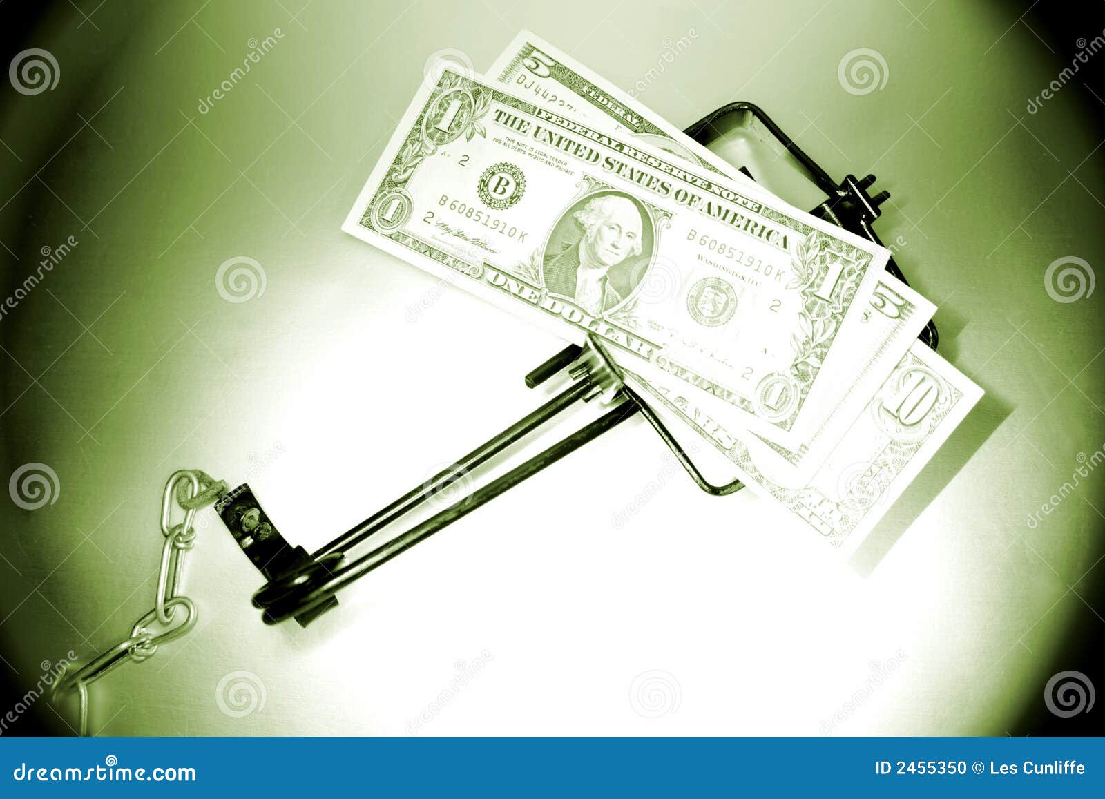 Money Trap stock photo. Image of america, dollar, currency - 2455350