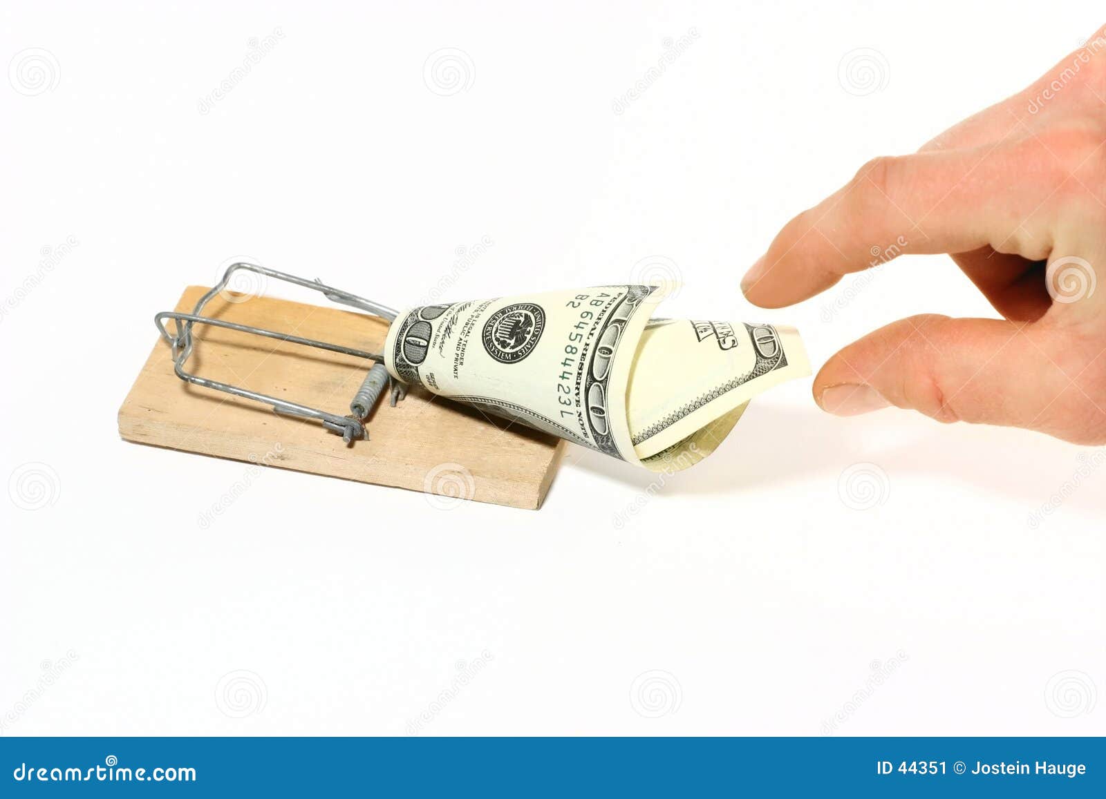 Money trap stock image. Image of bill, currency, danger - 44351