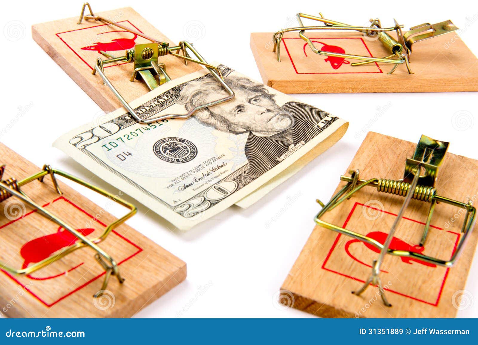 Money Trap! stock image. Image of concept, danger, greed - 31351889
