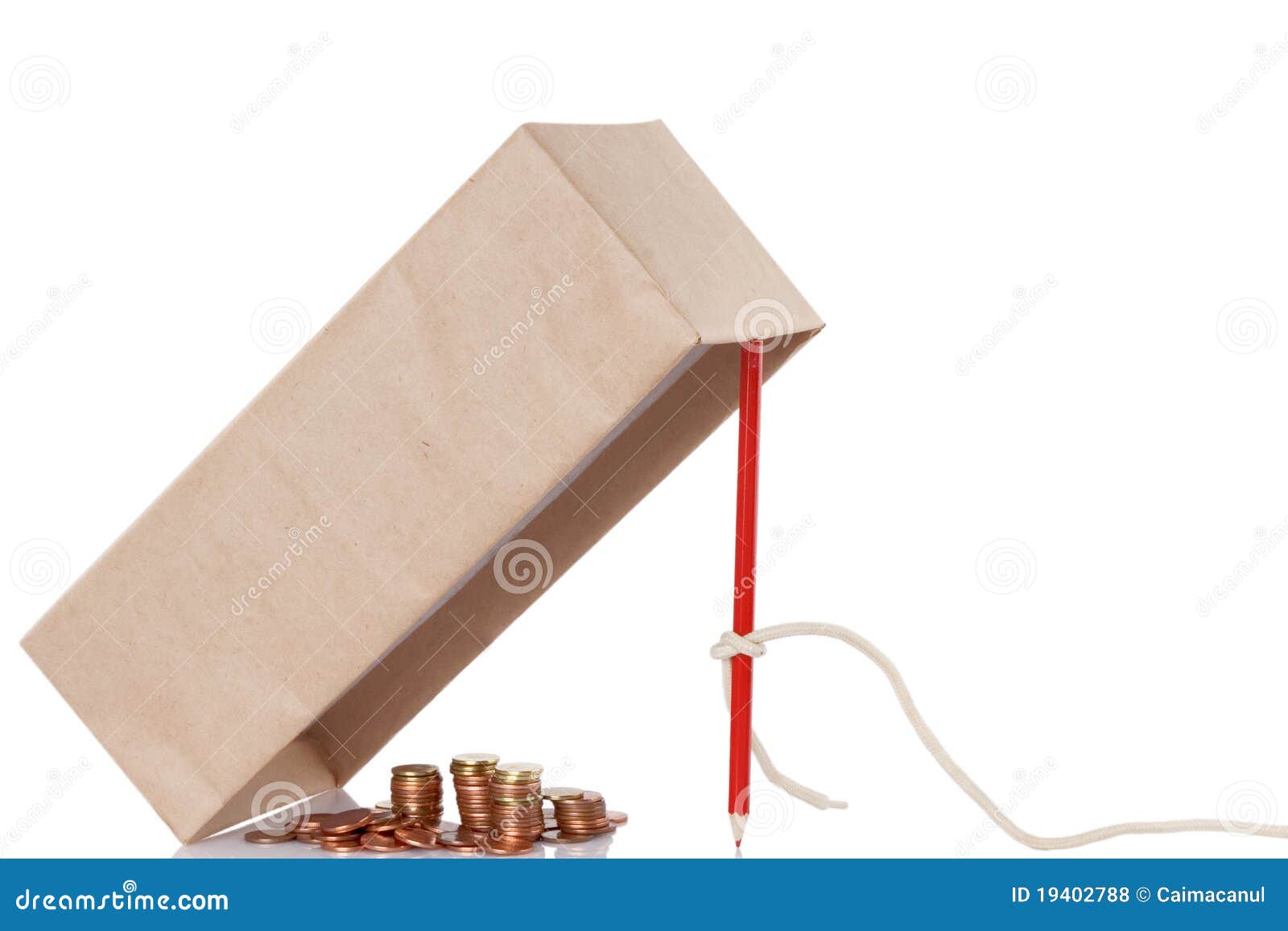 Money Trap With Stack Of 50 Euro. Hand Picking One Bill. Addiction Or ...