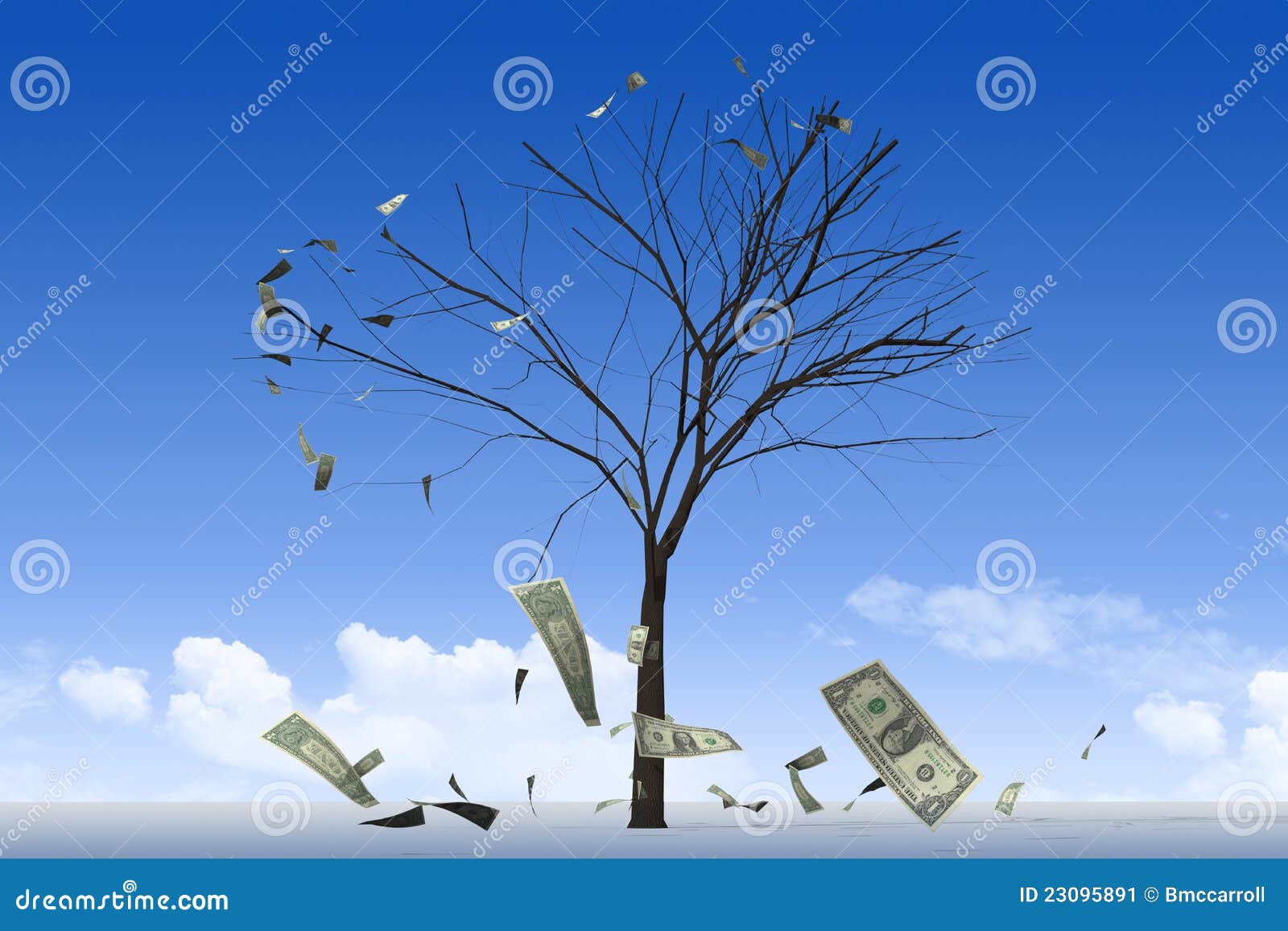 The Money Tree 02 stock image. Image of institution, spending - 23095891