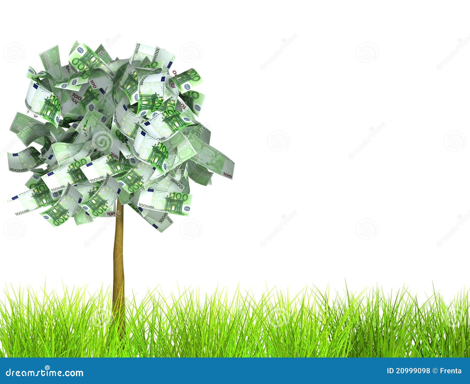 Money tree stock illustration. Illustration of green - 20999098
