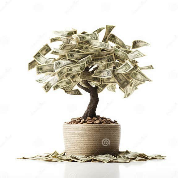 A money tree stock image. Illustration of nature, grow - 280449145