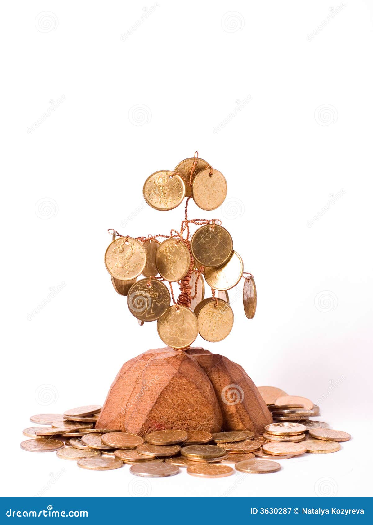 Money tree stock image. Image of financial, penny, investment - 3630287