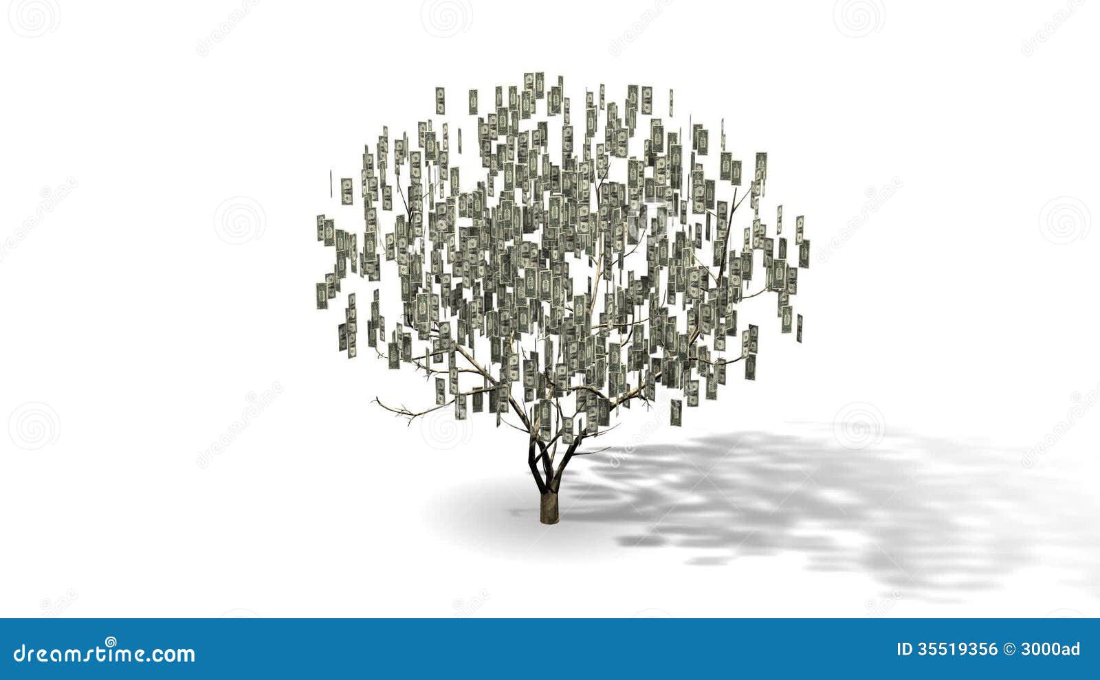 Money Tree animation stock video. Video of background - 35519356