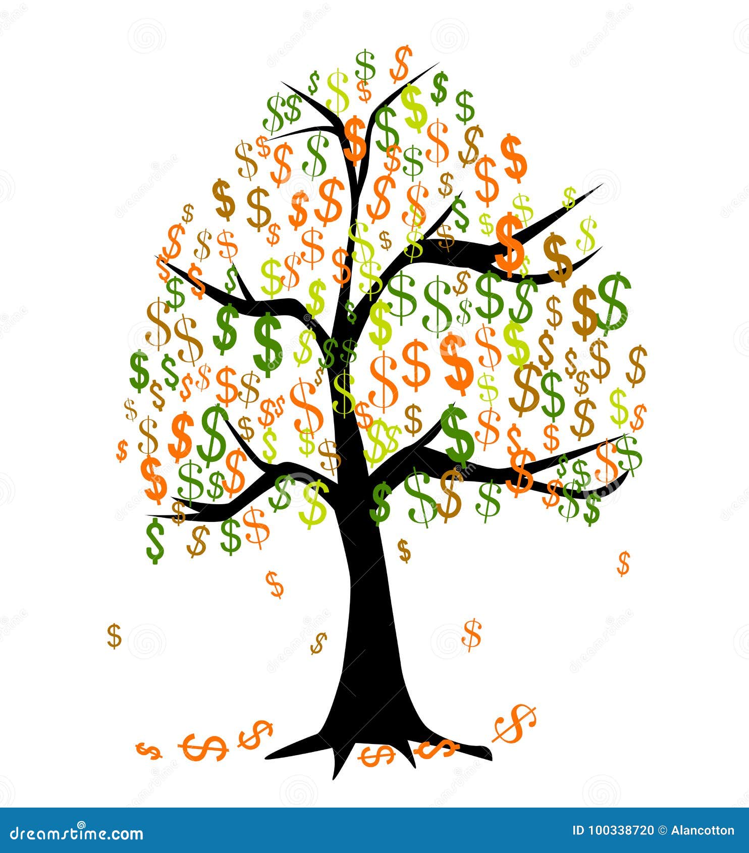 Dollar Signs Fall Leaves Stock Illustrations – 3 Dollar Signs Fall ...